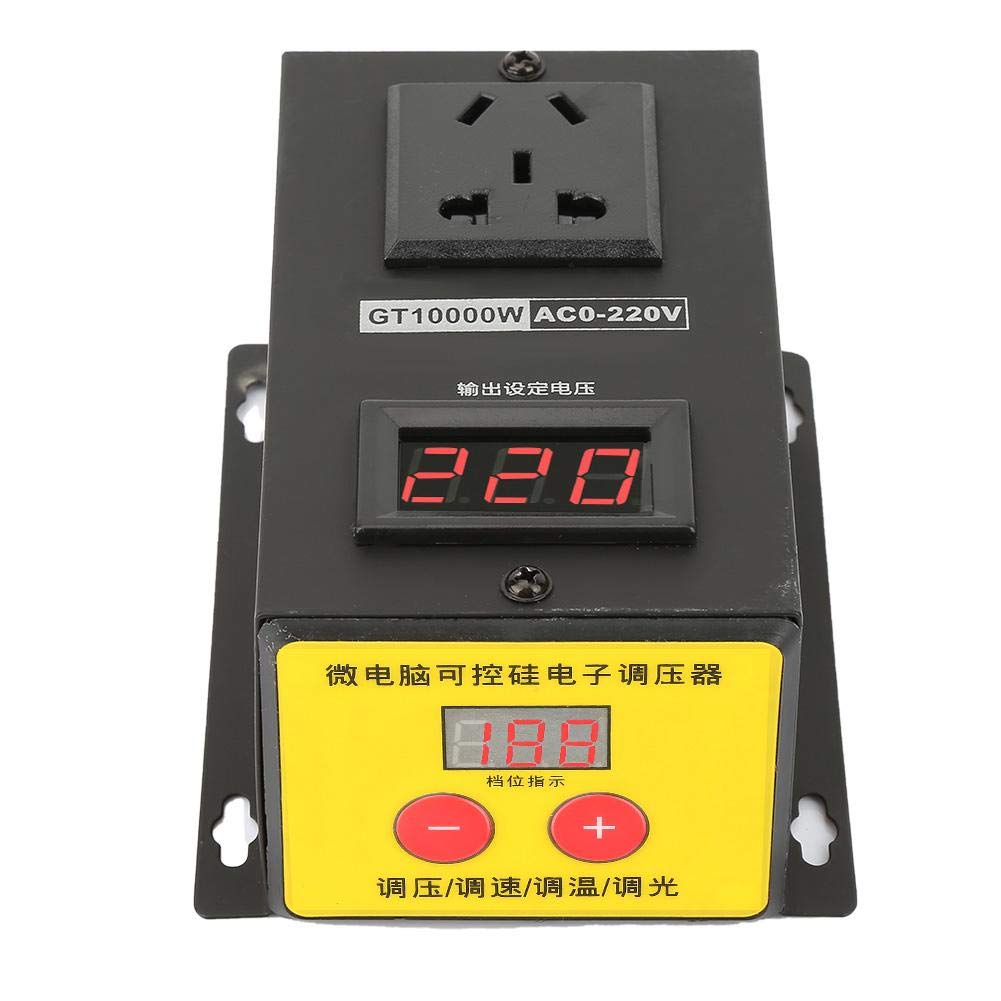 Ebtools Controlador De Voltaje Variable Regulador De Voltaje Ac 220v