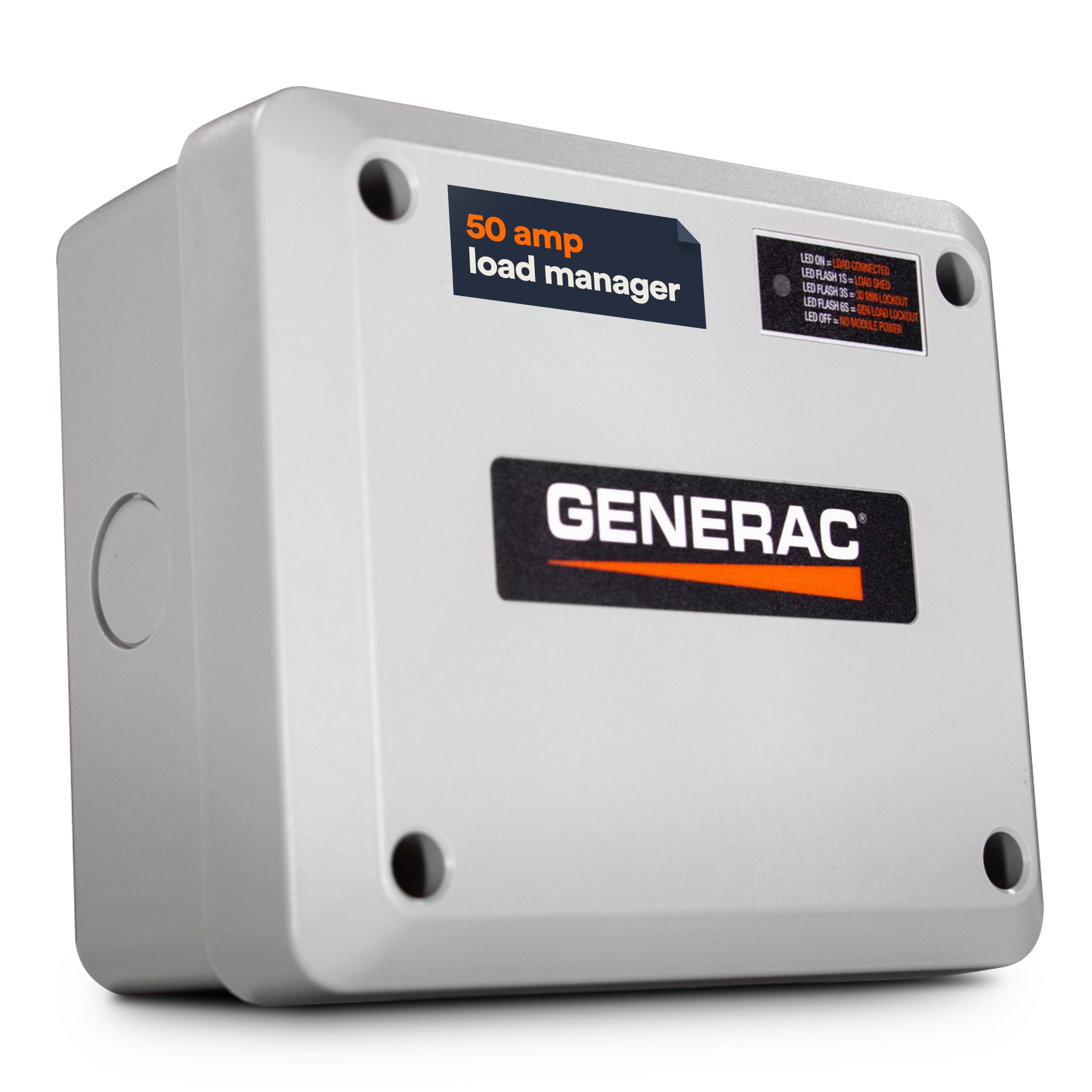 Generac 7000 Administrador de carga de 50 amperios - Priorización de c ...