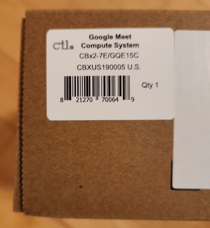 Google Meet Compute System CTL Model GQE15C – Marketify.mx
